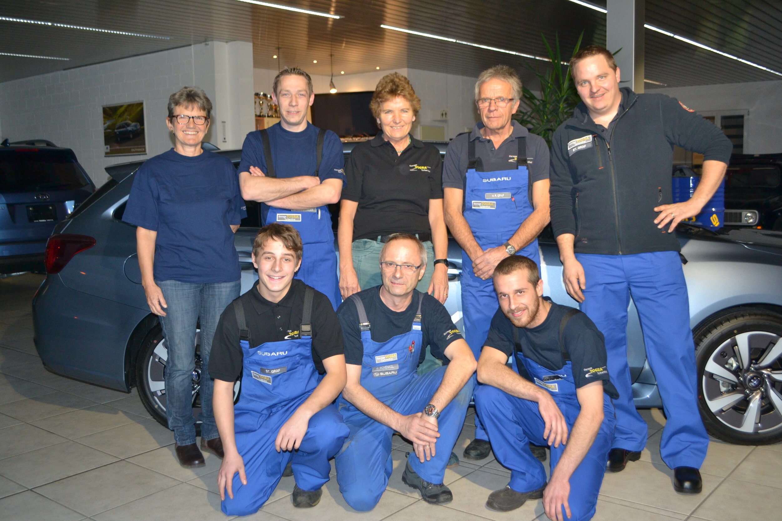 Das TOGRA Team über die Jahre