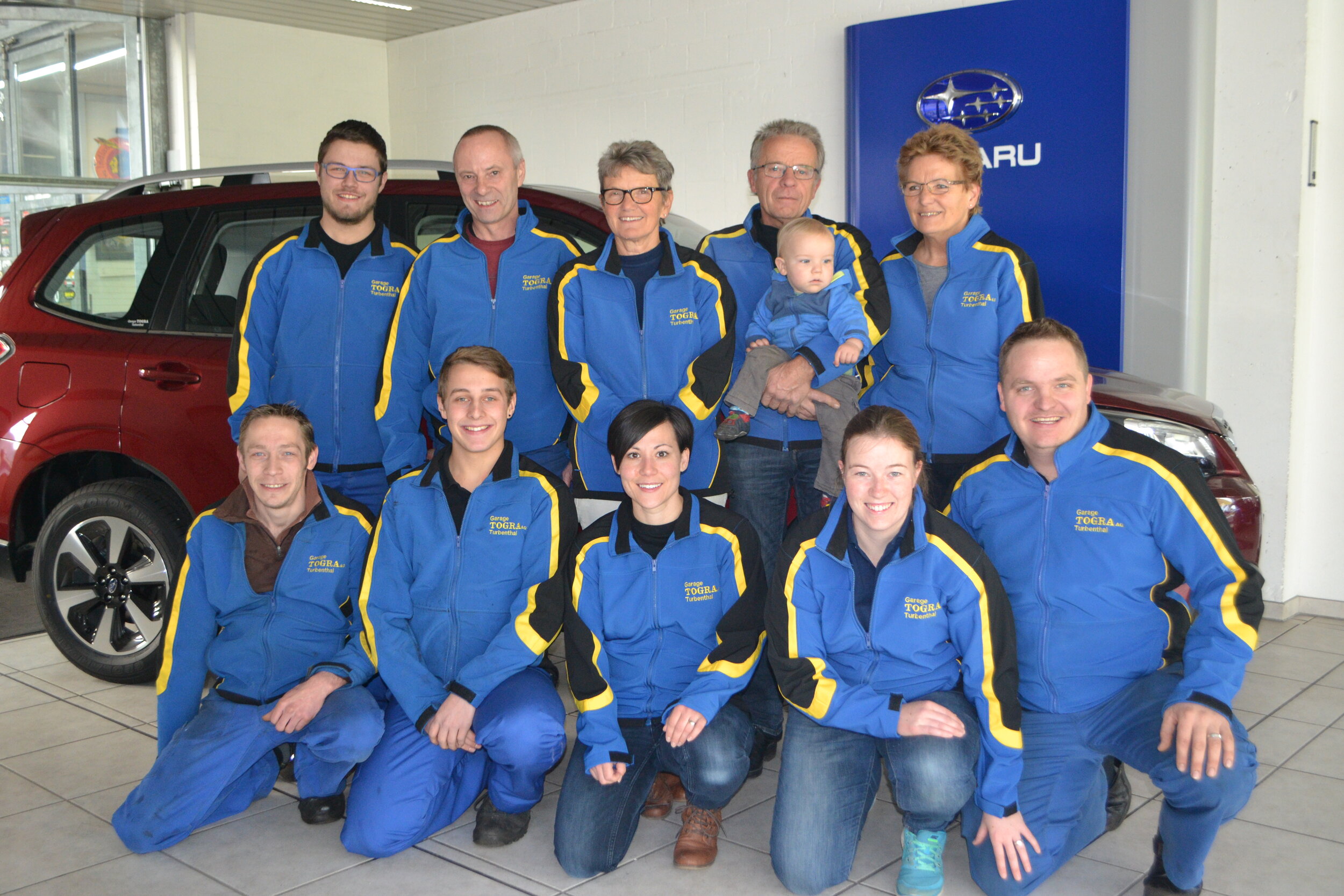 Das TOGRA Team über die Jahre